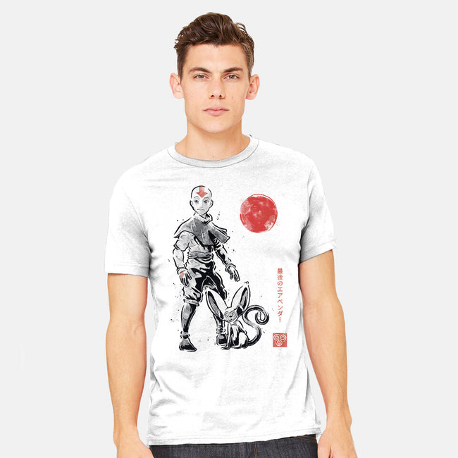 Air Bender Sumi-e-Mens-Heavyweight-Tee-Astrobot Invention by TeeFury