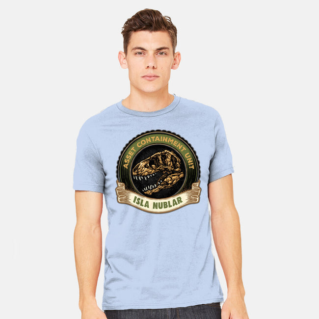 Asset Containment Unit-Mens-Heavyweight-Tee-glitchygorilla by TeeFury