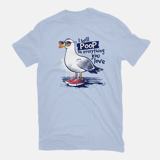 Seagull Poop-Mens-Heavyweight-Tee-NemiMakeit by TeeFury
