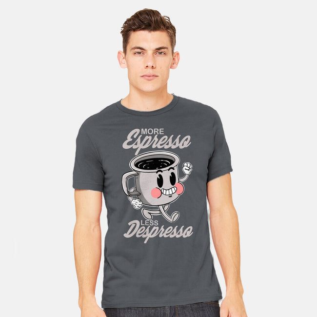 More Espresso Less Despresso-mens heavyweight tee-Tri haryadi by TeeFury